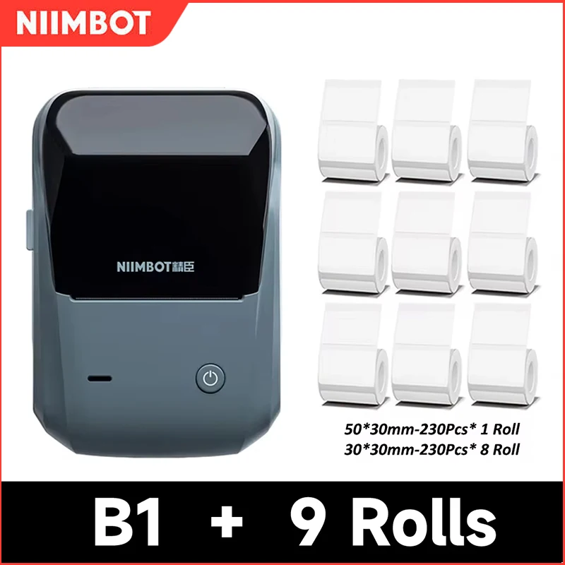 Niimbot-B1-Mini-Portable-Thermal-Printer-Self-Adhesive-Sticker-Label-Maker-Pocket-Printer ...