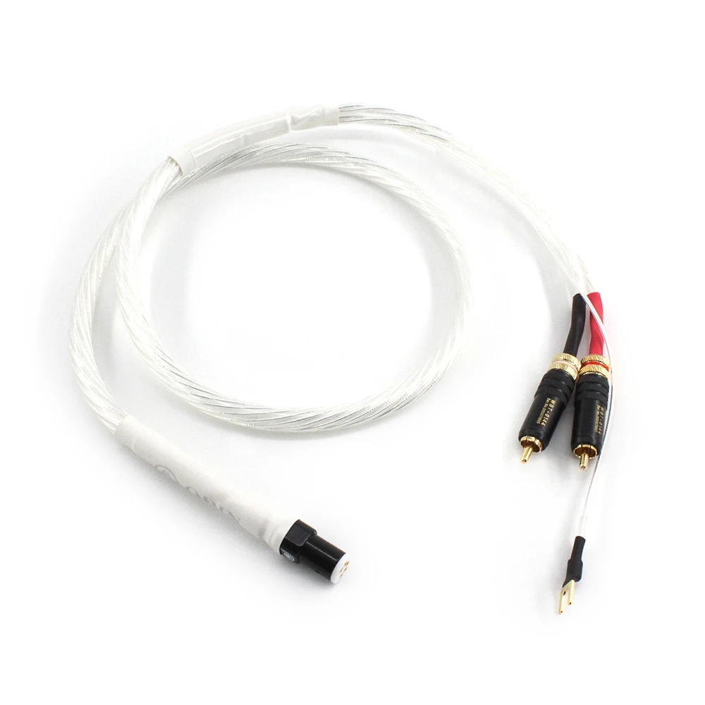 Nordost-Odin-Tonarm-Cable-cardas-5-Pin-DIN-to-2RCA-Phono-Turntables ...