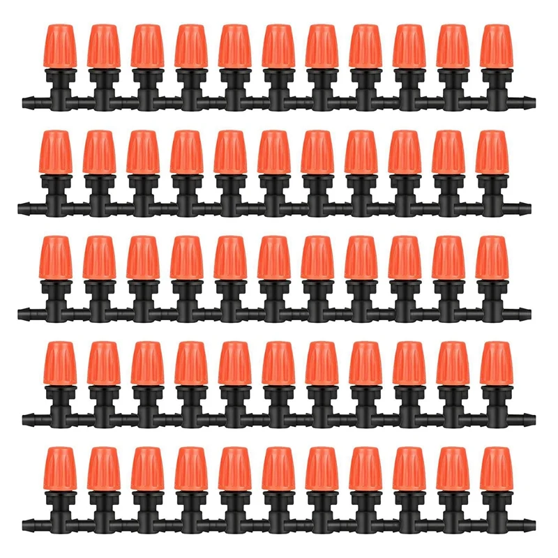 100-Pcs-Three-Way-Atomizing-Nozzle-Adjustable-Mist-Nozzles-Drip ...