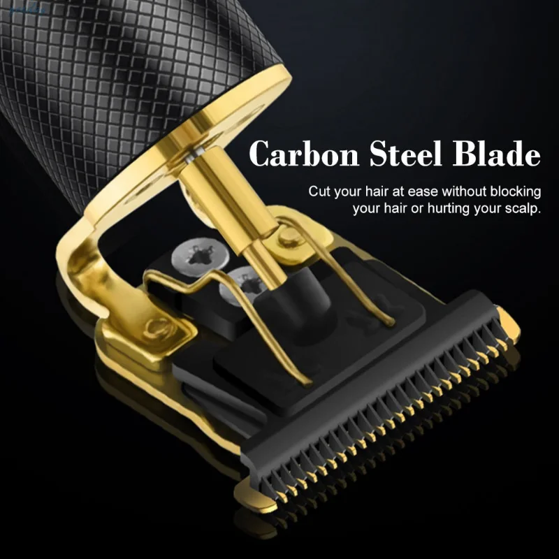 Hair Clipper Barber Accessories Cordless Men Electric Shaver Fader ...