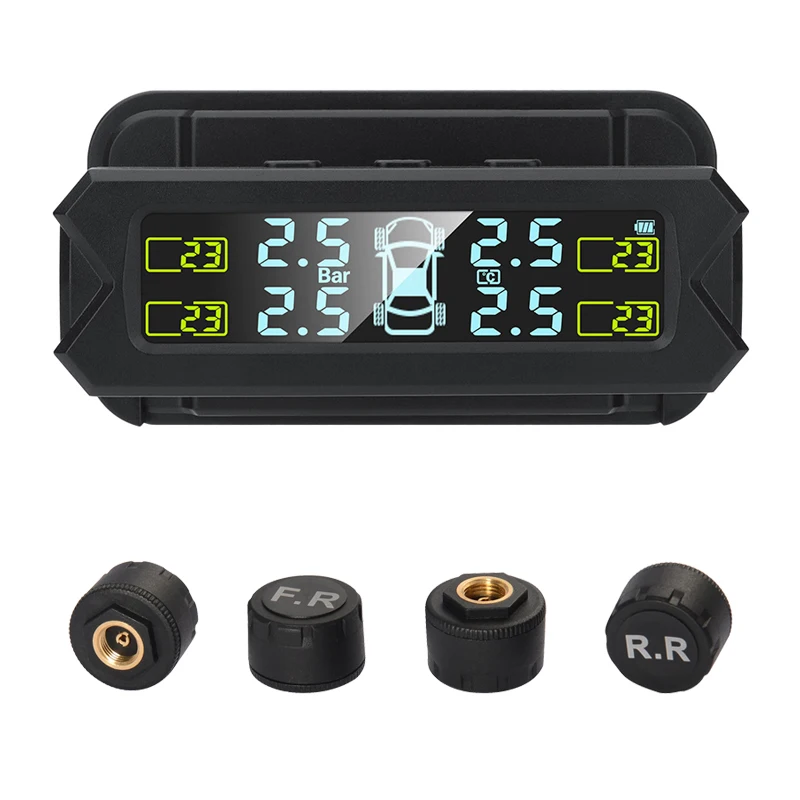 Solar-TPMS-Sensor-Car-Tire-Pressure-Monitoring-System-Tyre-Pressure ...