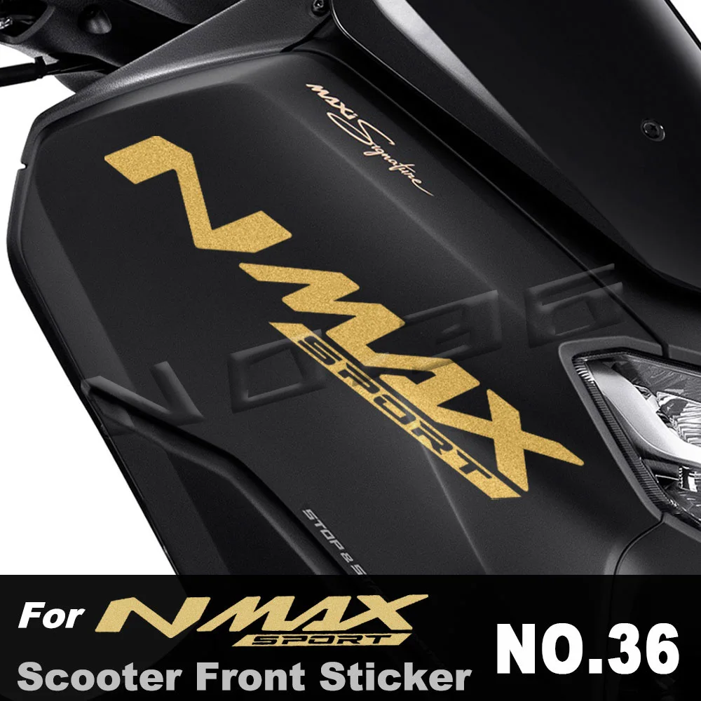 For-NMAX-125-150-160-155-V2-ABS-Nmax-Motorcycle-Scooter-Stickers-Front ...