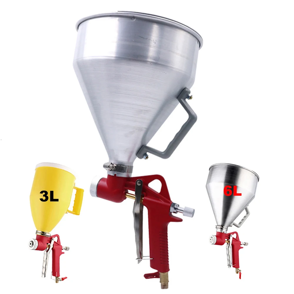 Wall-Painting-Sprayer-6L-Paint-Texture-Tool-Air-Hopper-Spray-Machine ...