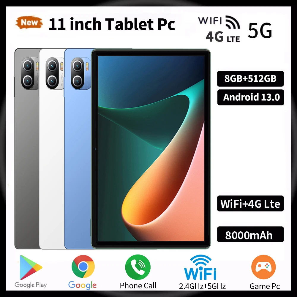 BDF-versi-n-Global-Tablet-Pad-Tab-PC-11-pulgadas-Android-13-8000mAh-8GB ...