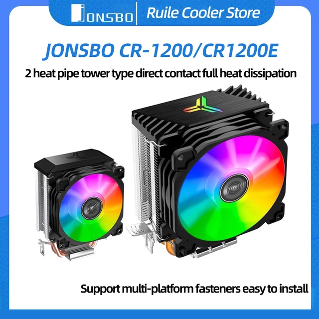 Jonsbo Cr-1200e Rgb Cpu Cooler Support Lga 1700 | informacionpublica.svet.gob.gt