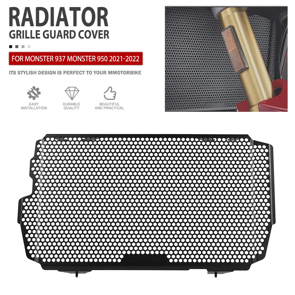 Monster-937-Monster-950-Motorcycle-Radiator-Grille-Cover-Guard ...