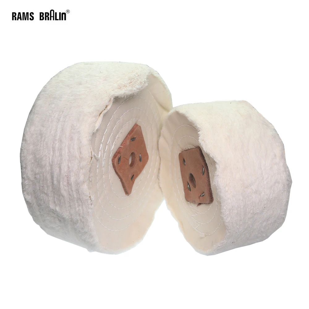 1 piece Thicken Cotton Buffing Wheel Flannelette Lint Cloth Wheel for ...