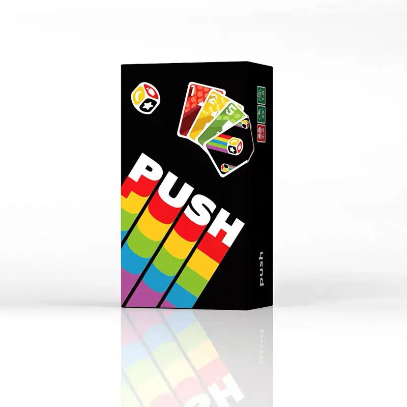 PUSH-your-luck-board-game-Card-game-Casual-party-gambling-dog-die-drive ...
