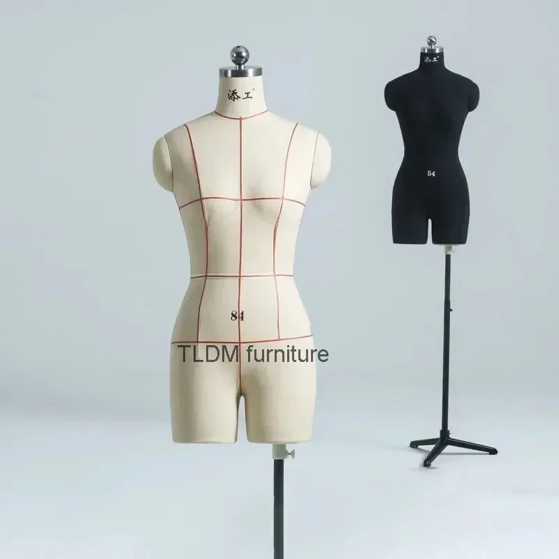 Sewing-Tailor-Mannequin-Linen-Body-Show-Cloth-Mannequin-Ladies-Clothing ...