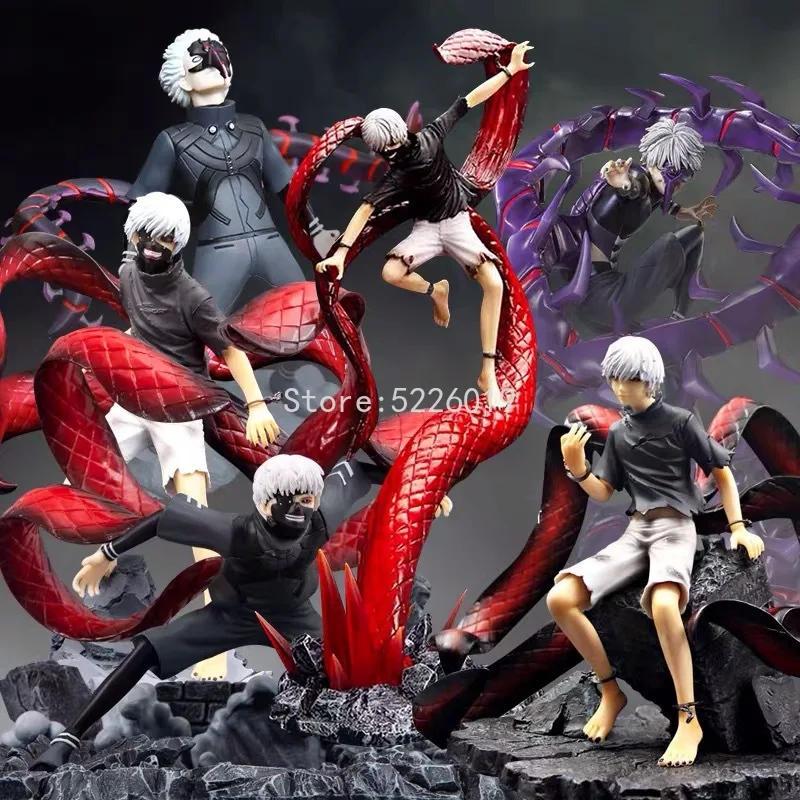 Artfx J Tokyo Ghoul Anime Figure Kaneki Ken Action Figure Touka