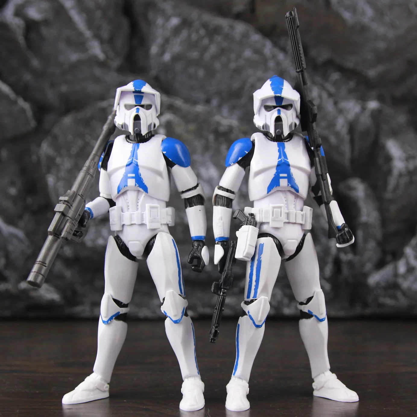 Star Wars 501st Legion Phase 2 ARF Trooper Advanced Recon Force Gunner Squad Leader 6" Action ...