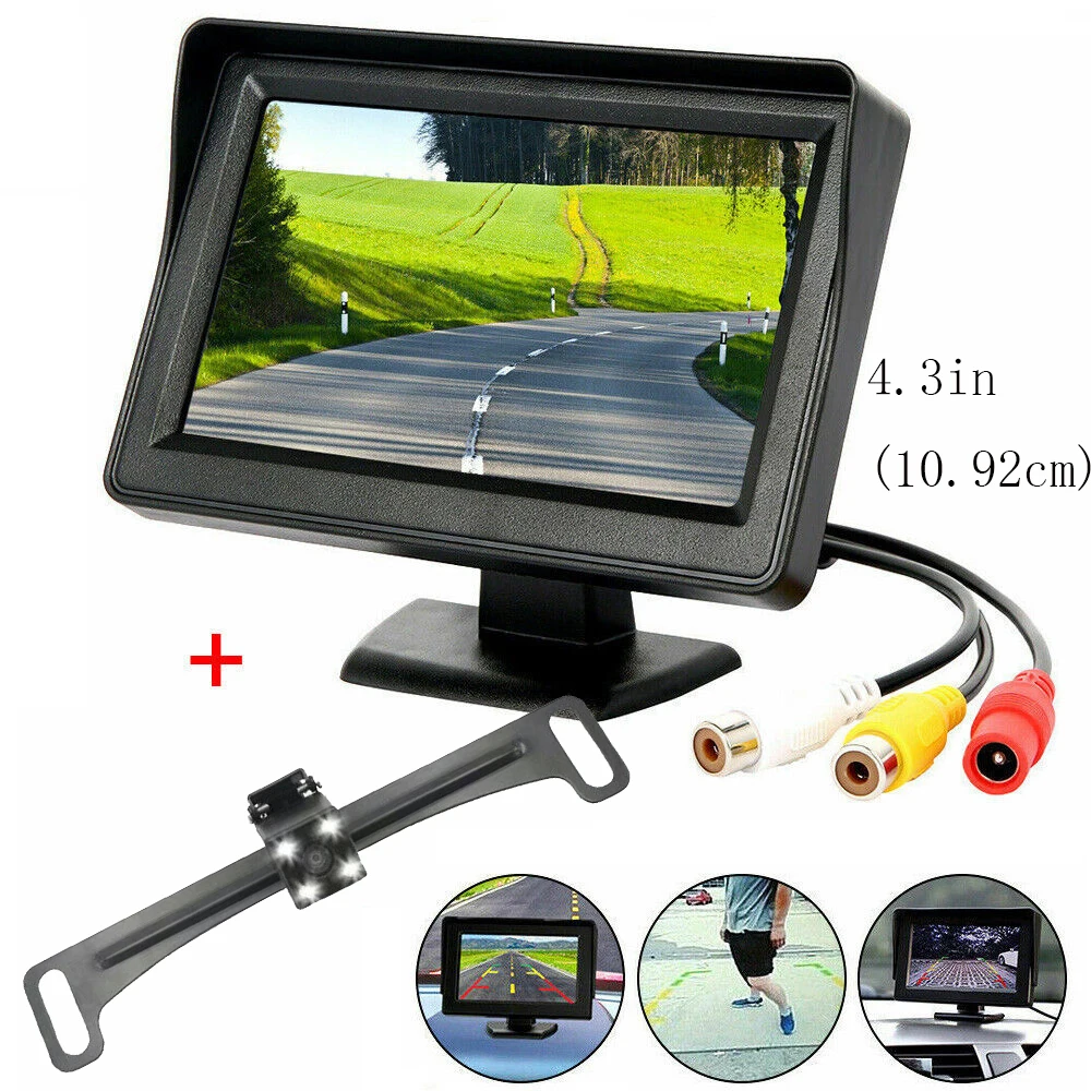 4-3-inch-TFT-LCD-Car-HD-Monitor-Reverse-Camera-Security-Display-for ...