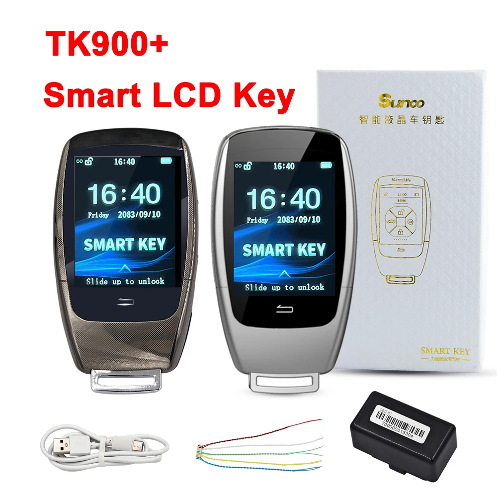 TK900-OBD-Universal-Modified-LCD-Screen-Smart-Car-Key-For-Benz-BMW ...