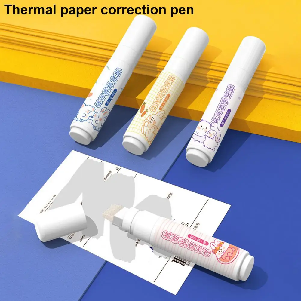 1-Set-Thermal-Paper-Correction-Pen-Privacy-Information-Protection-Mini ...