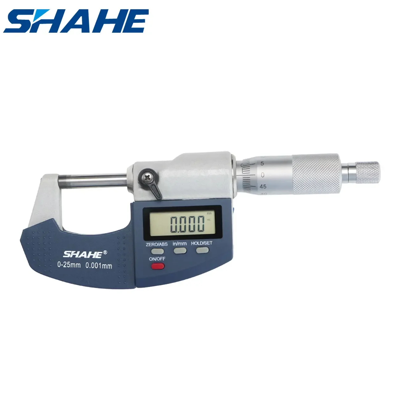 SHAHE-Digital-Micrometer-0-001-mm-0-25mm-Electronic-Outside-Micrometer ...