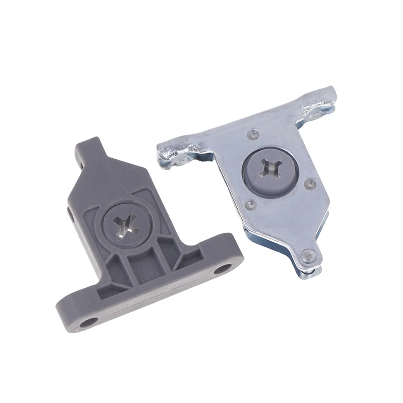 2Pcs Nylon/Metal Drawer Clip Front Panel Fixing Bracket Connector ...