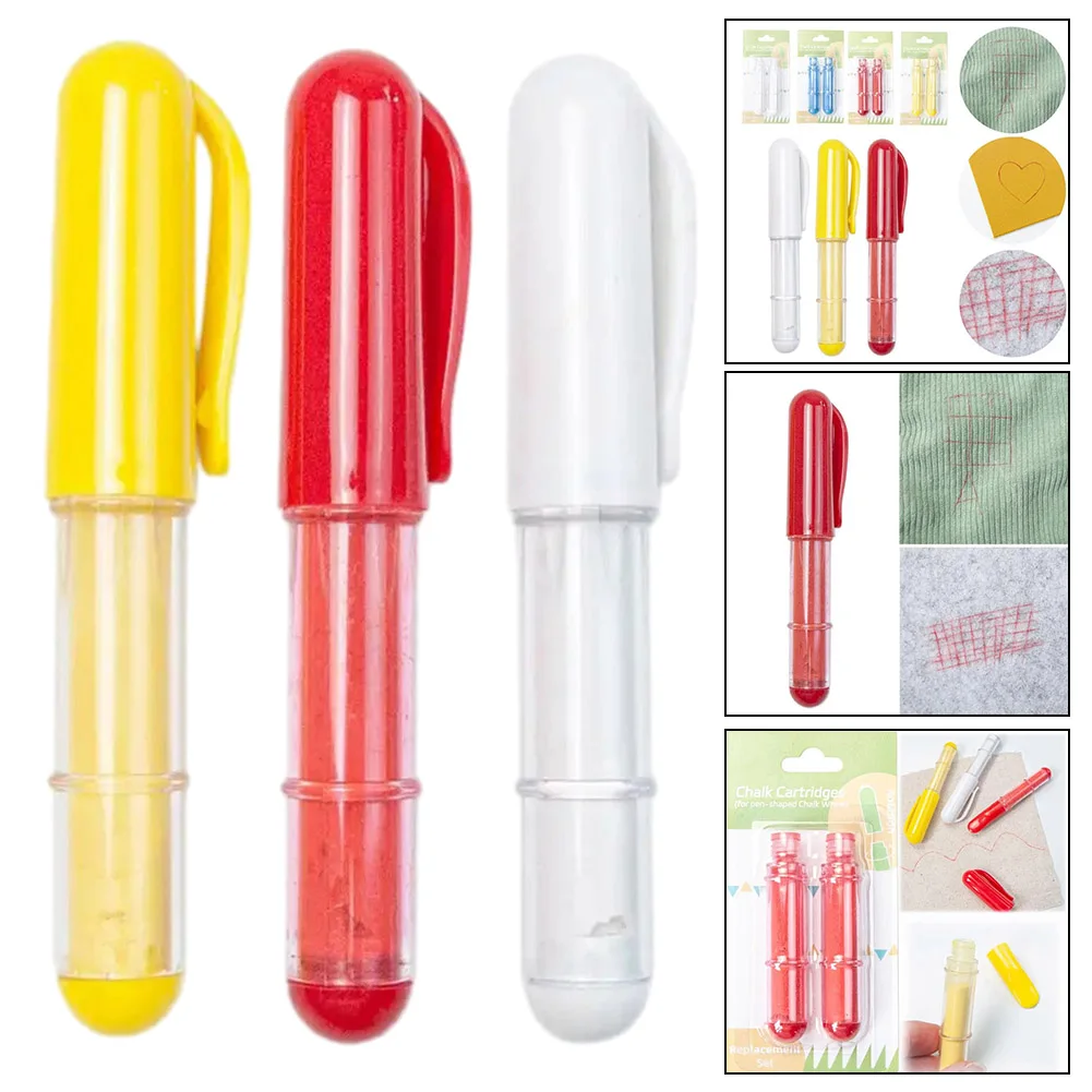 1pc New Cut-free Fabric Marker Pen Sewing Tailor's Chalk Pencils ...