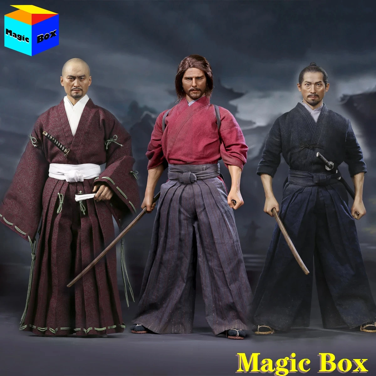 POPTOYS EX032 EX033 EX034 1/6 Japanese The Last Samurai Nathan Algren ...
