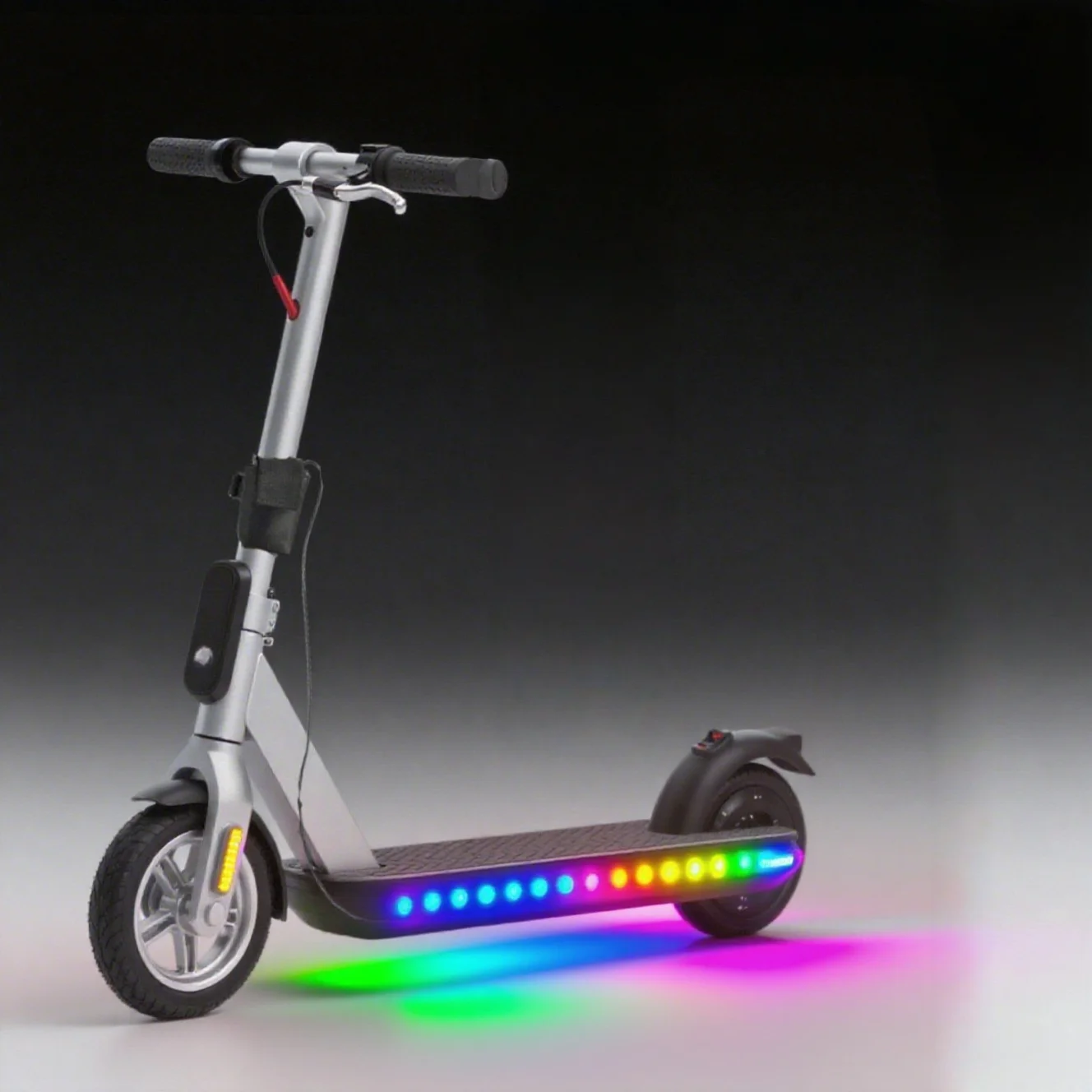 Electric scooter LED light strip, USB/battery dual-mode power supply ...