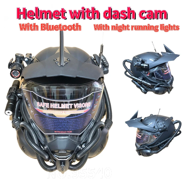 Rally-helmet-motorcycle-helmet-off-road-full-helmet-Bluetooth-earphones ...