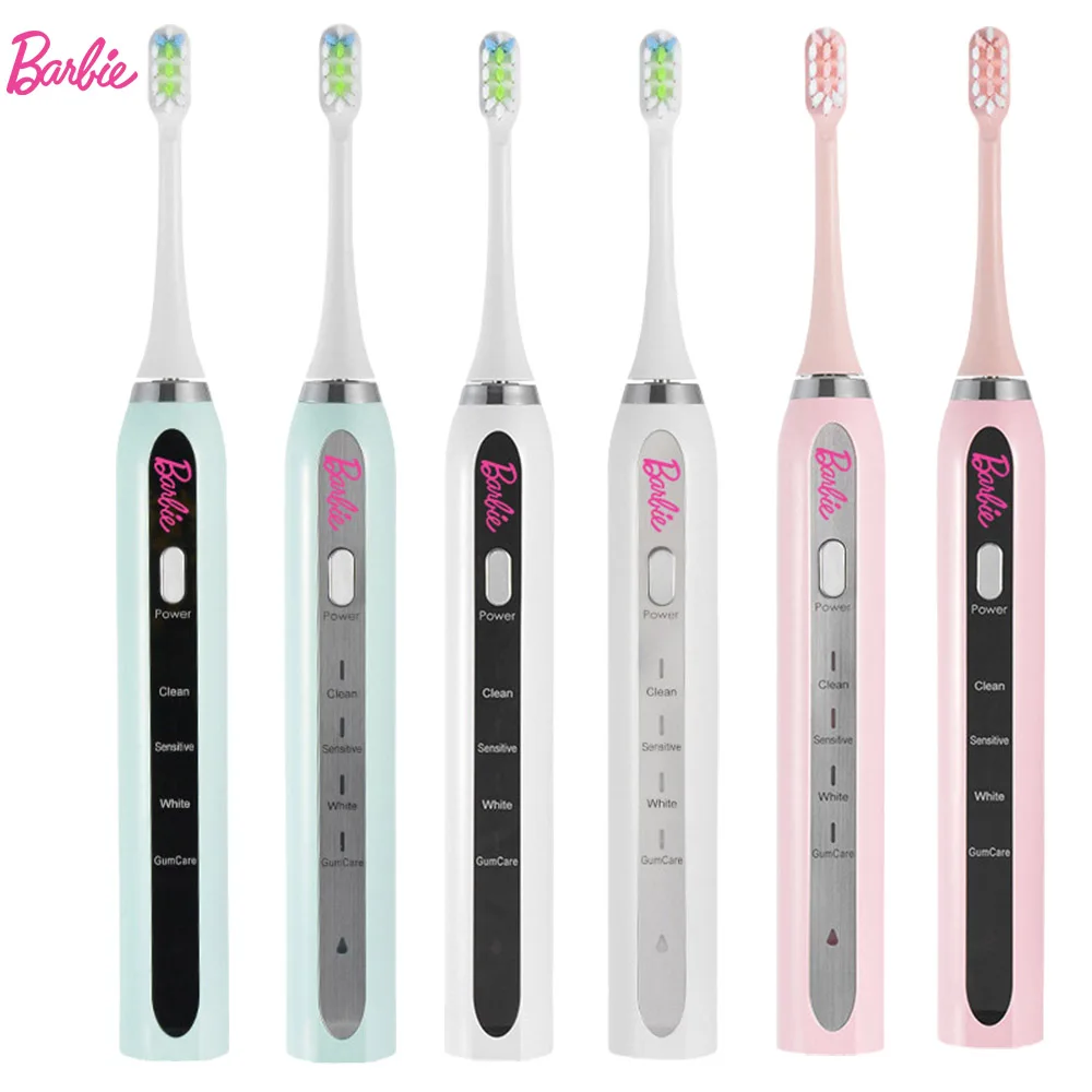 Barbie-Smart-Sonic-Electric-Toothbrush-USB-Fast-Charge-Rechargeable ...