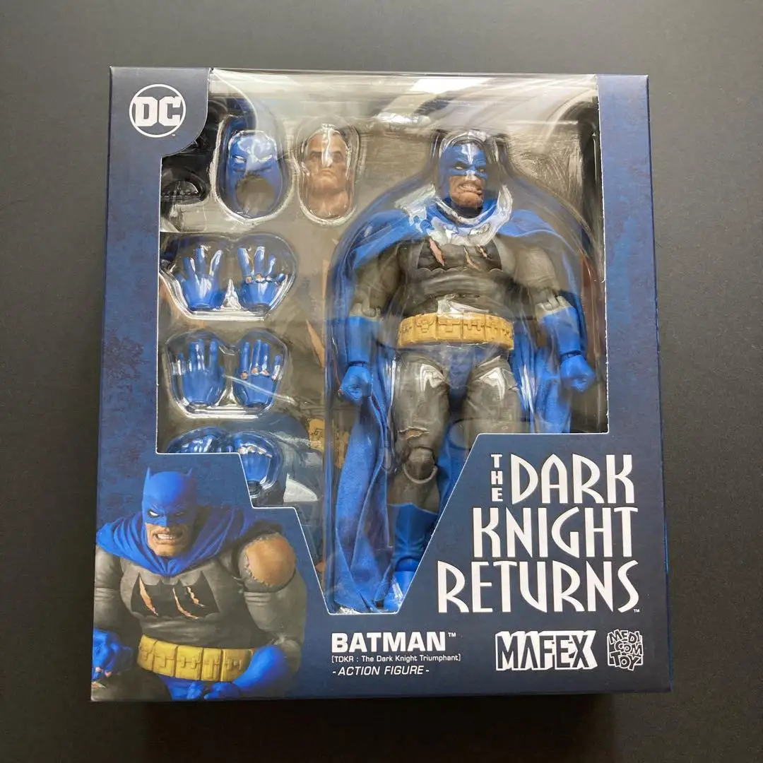 In Stock Mafex 119 Batman Black Return Dark Knight Victory Dark Knight ...