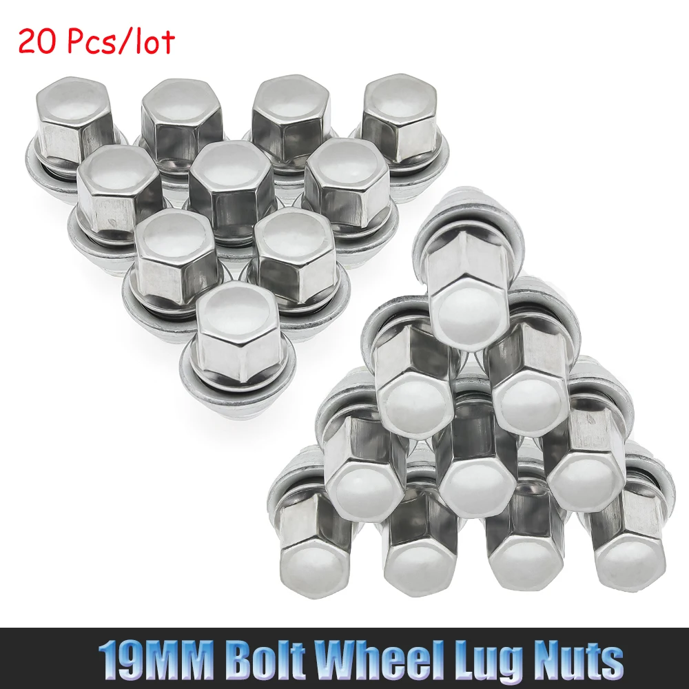Car Wheel Nuts Alloy Steel Bolt Lug Stud Tyre for Ford Fiesta Mondeo C ...
