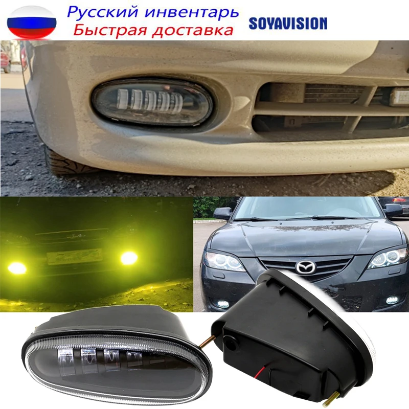 2PCS-Front-LED-PTF-Fog-light-Fog-lamp-For-Daewoo-Chevrolet-Lanos-5 ...
