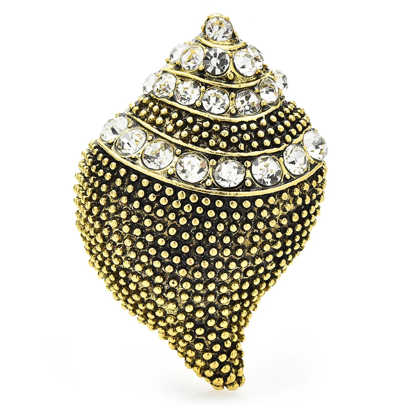 Wuli-baby-Vintage-Conch-Brooches-For-Women-Unisex-Rhinestone-Beauty-Sea ...