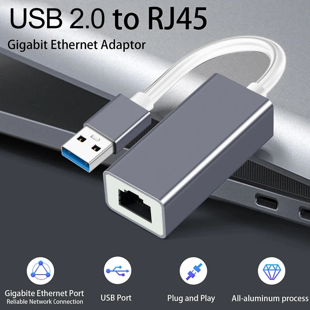USB-Type-C-to-RJ45-Ethernet-Adapter-USB-2-0-to-RJ45-Network-Card-For ...