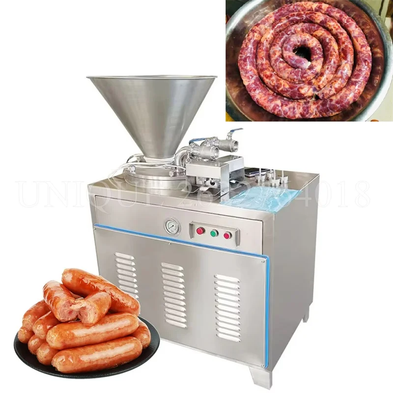 Automatic-Salami-Hot-Dog-Red-Sausage-Filler-Stuffer-Stuffed-Maker-Meat ...