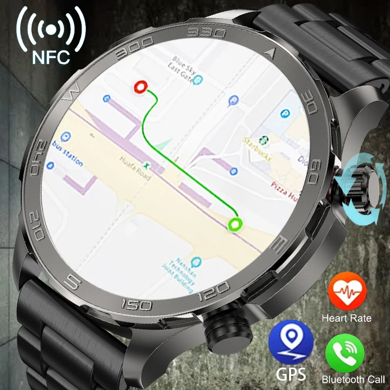 Huawei-reloj-inteligente-con-GPS-para-hombre-pulsera-con-Pantalla ...
