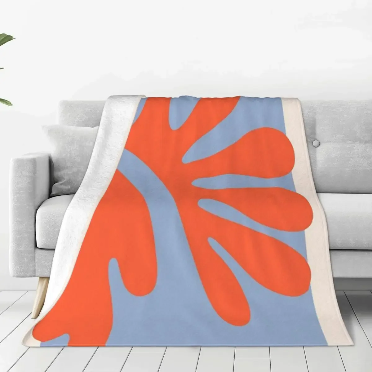 Henri-Matisse-Flannel-Blanket-Quality-Super-Warm-French-Artist-Orange ...
