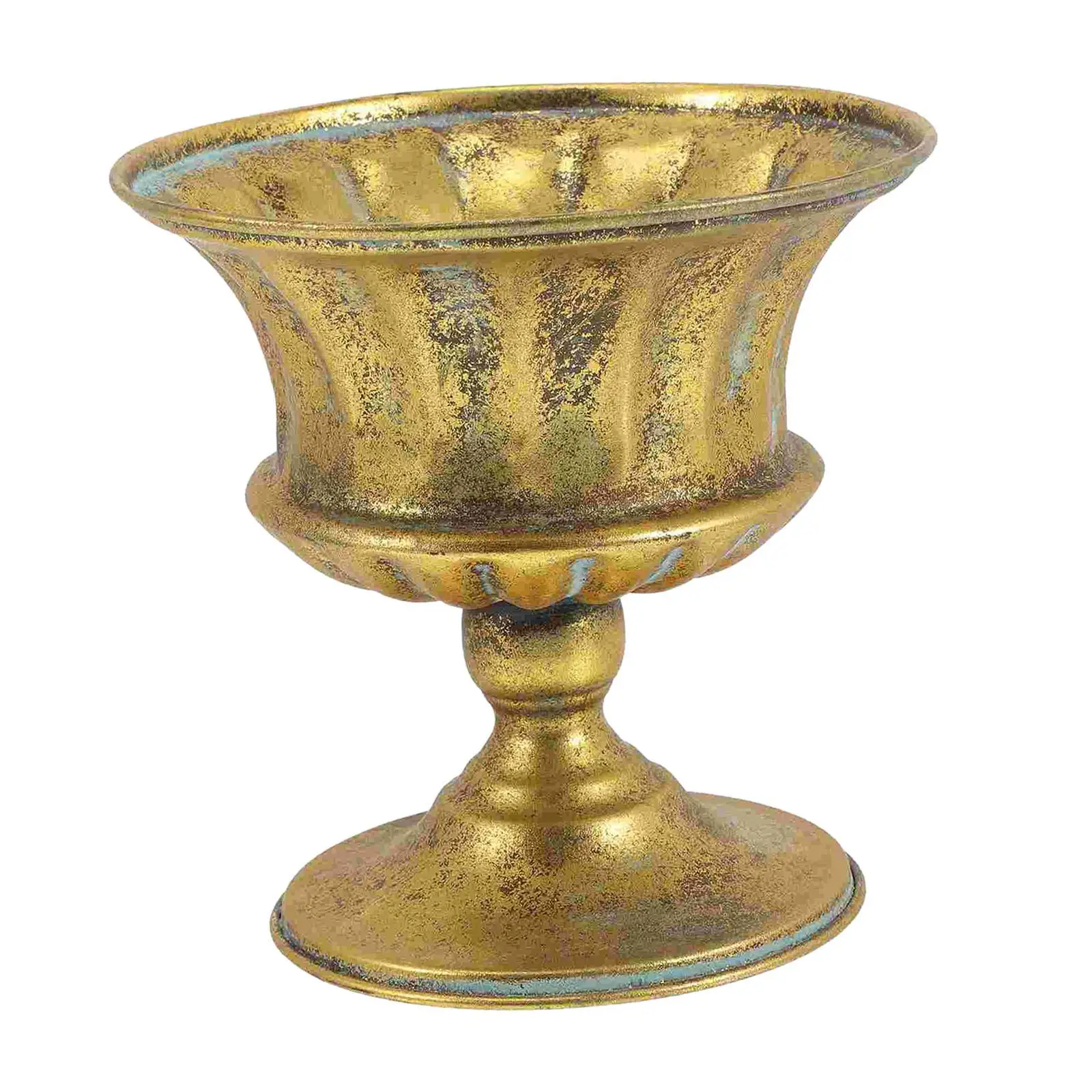 Flower-Vase-Compact-Metal-Decorative-Vase-for-Tabletop-Home-Indoor ...