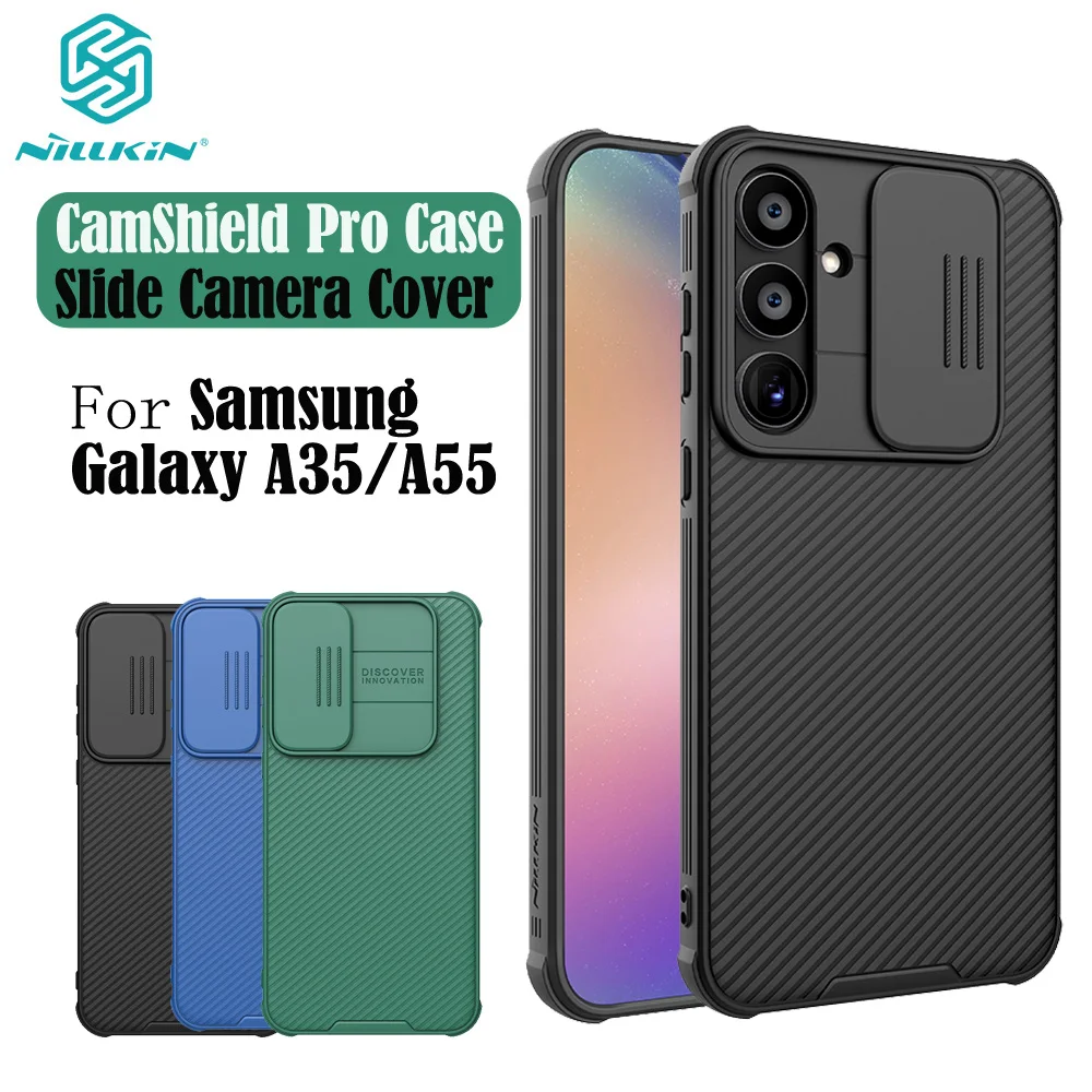 For-Samsung-Galaxy-A55-A35-5G-Case-NILLKIN-CamShield-Pro-Shockproof ...