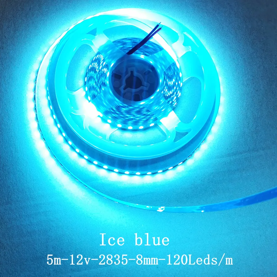 Led Strip Waterproof 12v 2835 120 Leds | 5m Led Strip Blue Waterproof ...