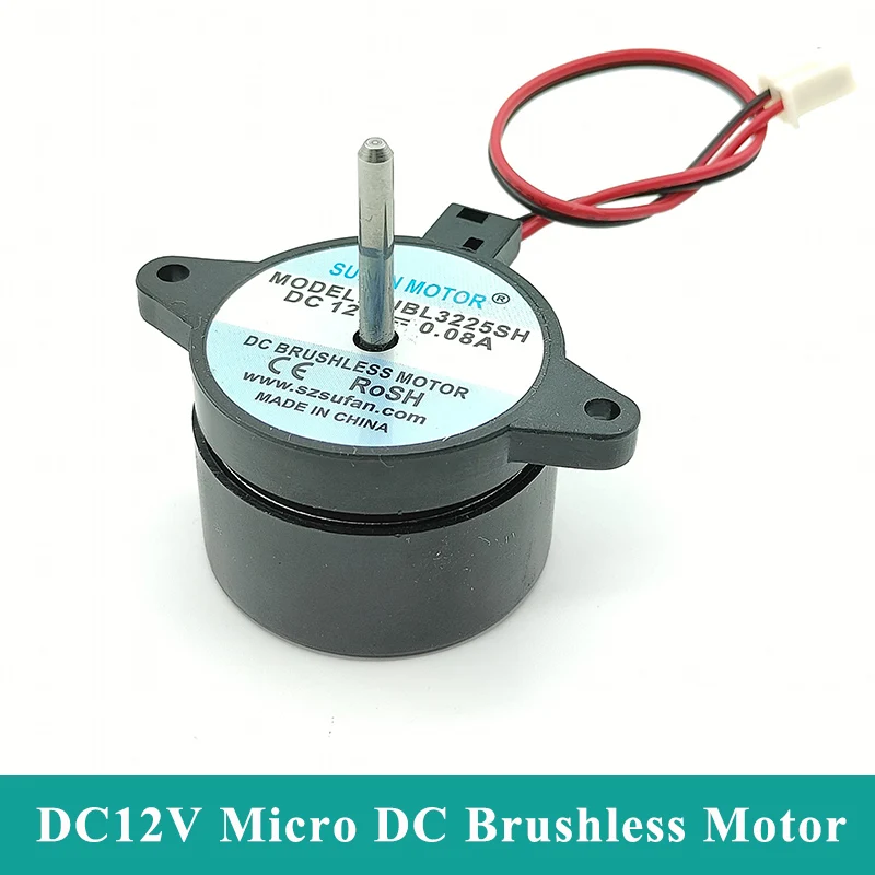 Micro-33MM-DC-Brushless-Motor-DC-12V-3800RPM-Outer-Rotor-Built-in ...