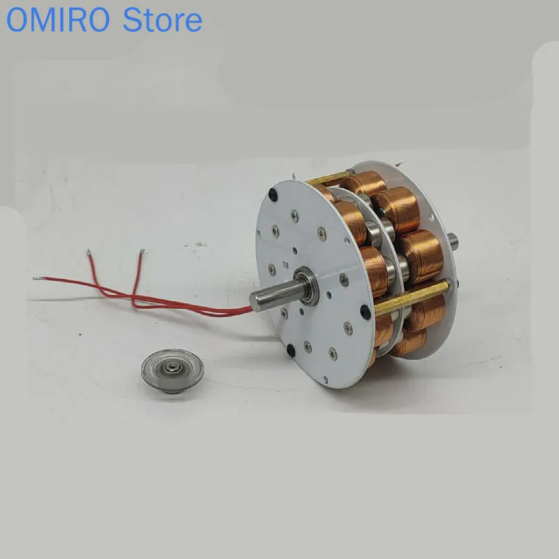 Miniature-Double-layer-Disk-Generator-with-Iron-Core-Multi-pole-Three ...