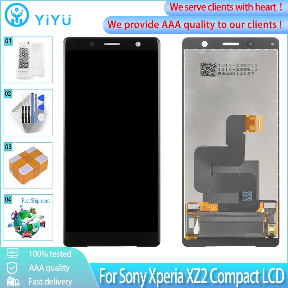 Original-5-0-lcd-For-Sony-Xperia-XZ2-Compact-LCD-Display-Touch-Screen ...