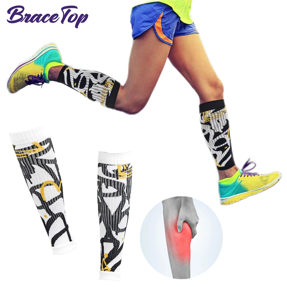 1-Pair-Running-Athletics-Compression-Sleeves-for-Men-and-Women-Leg-Calf ...