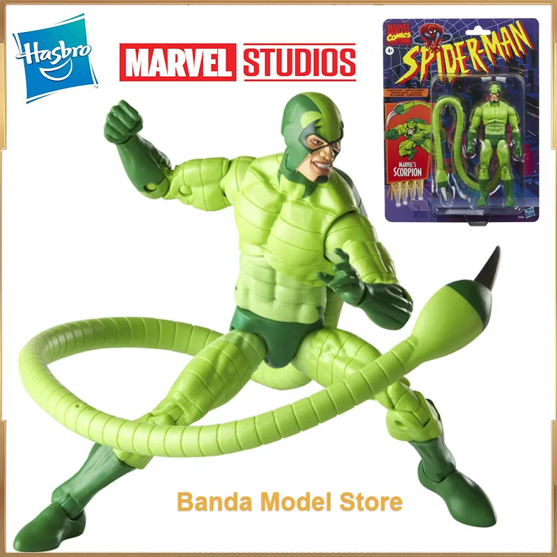 Original-Hasbro-Legends-Series-Spider-man-Villain-Scorpion-6-Inches ...
