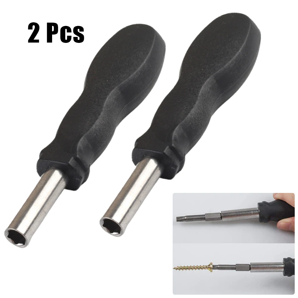 Hex-Handle-Screwdriver-Handle-1-4Inch-45-Steel-For-Screwdriver-Bits ...