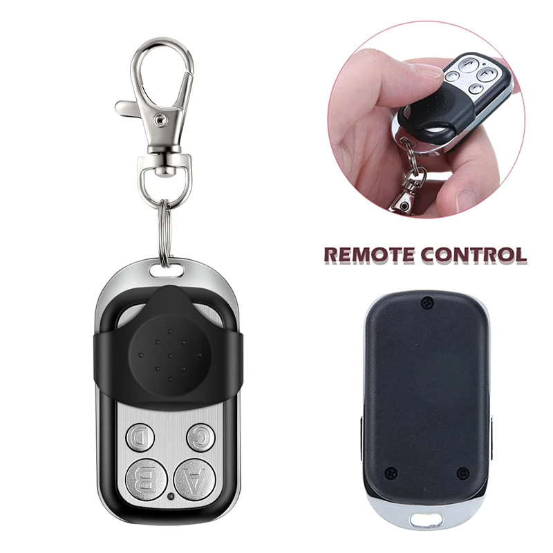 433MHz Remote Control Clone Learning Rolling 4CH Car Key Garage Door ...
