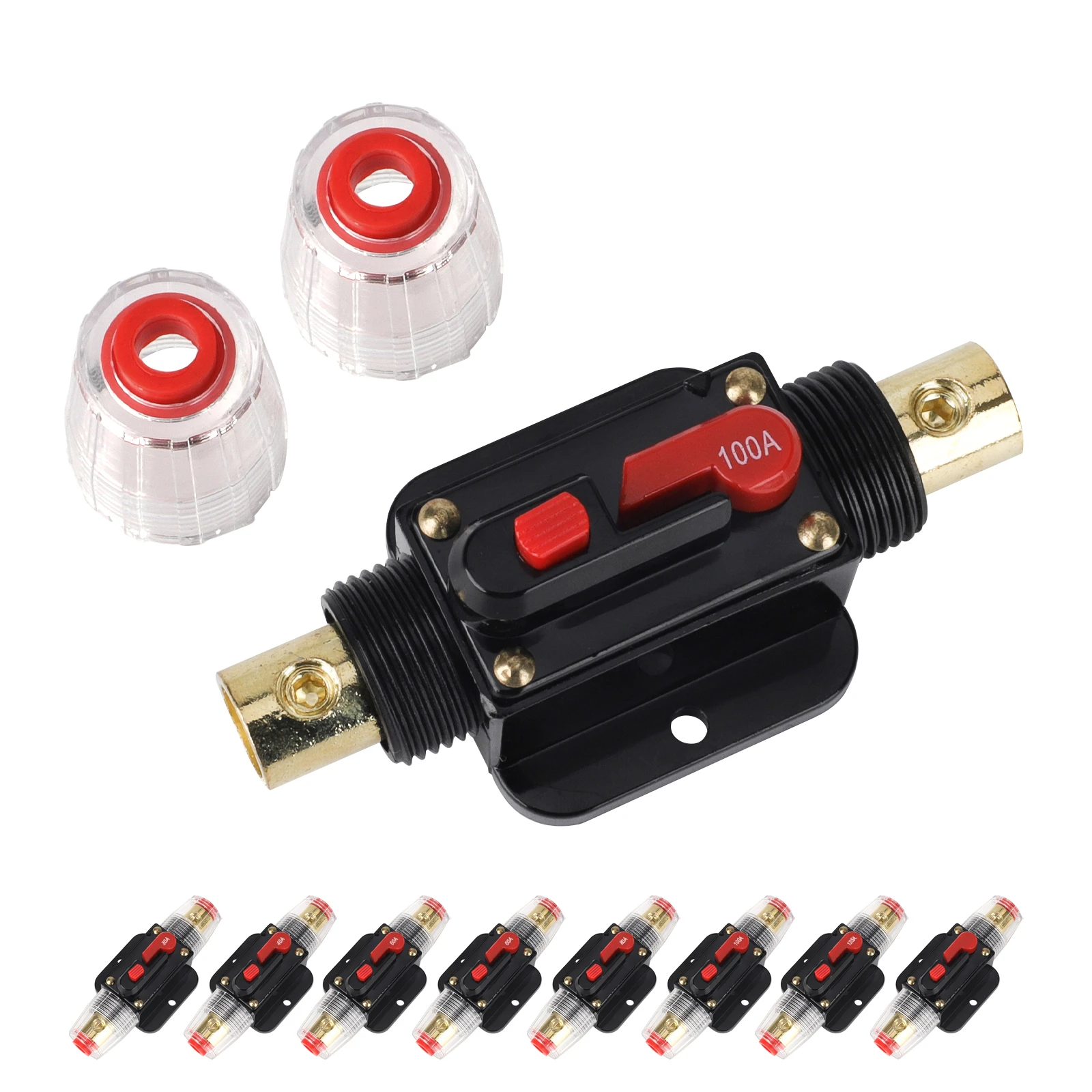 40a 50a 60a 80a 100a 125a 150a Car Circuit Breaker 12v 24v Suitable ...