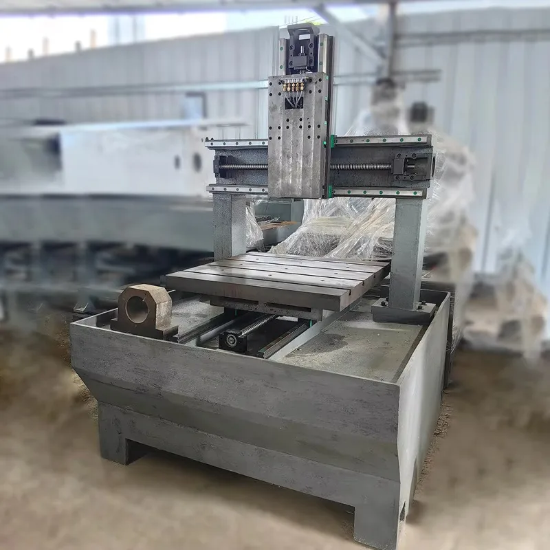 CNC 6060 Drilling and Milling Equipment with Screw Guide Rail - Full ...