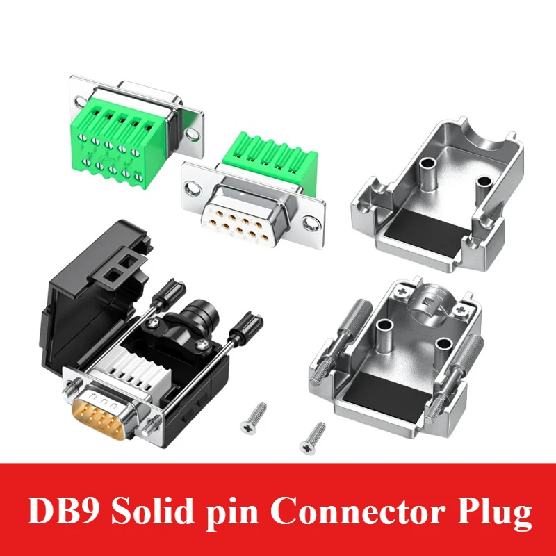 Industrial Grade Mini DB9 485/422 Solderless Joint Male Female ...