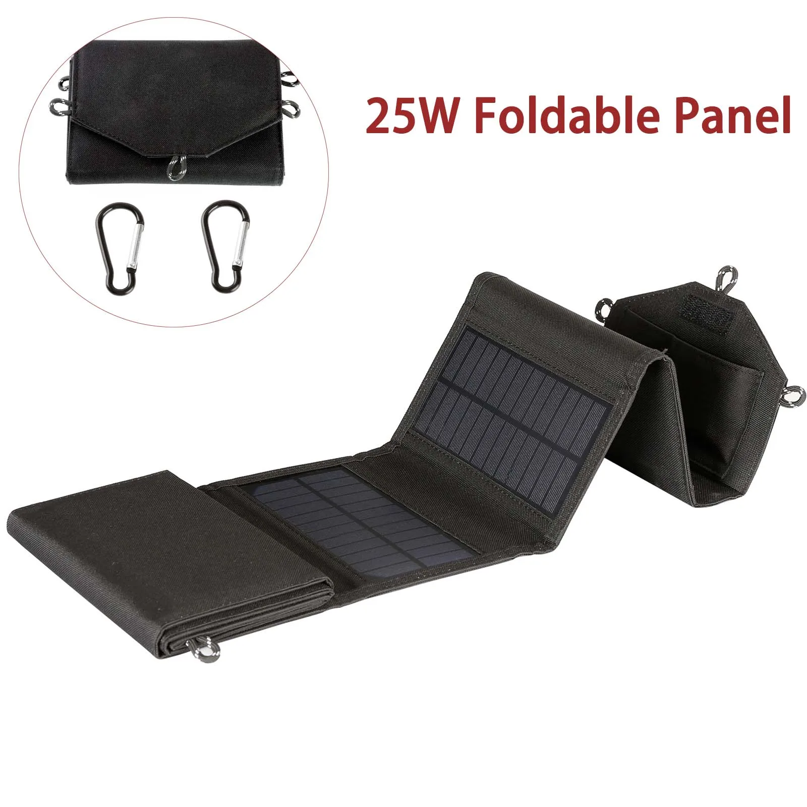 25W-Foldable-Solar-Panel-Portable-Folding-Bag-2-USB-Output-Outdoor ...