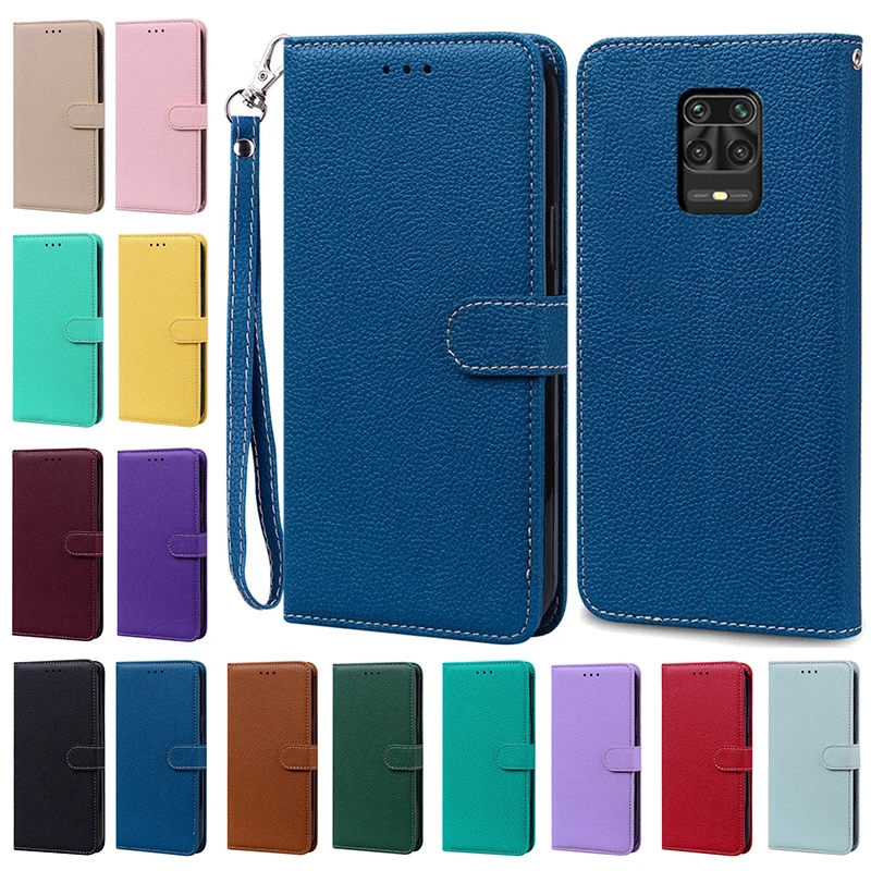 For-Xiaomi-Redmi-Note-9-Pro-Case-Wallet-Flip-Leather-Back-Cover ...