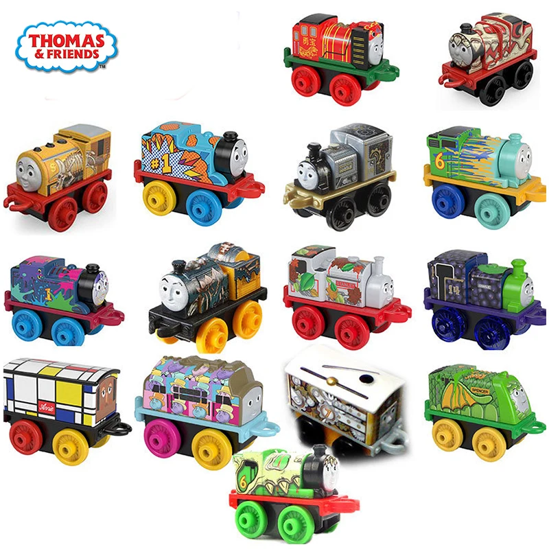 Genuine-Thomas-and-Friends-Minis-Train-Kids-Toy-Connectable-Locomotive ...