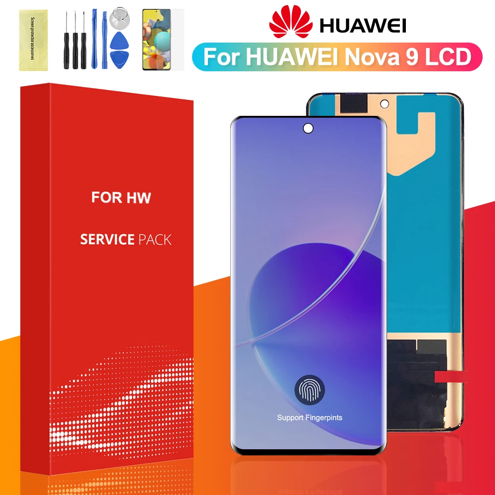 6.57'' Original For Huawei Nova 9 LCD Touch Screen Digitizer With Frame Assembly For Huawei ...